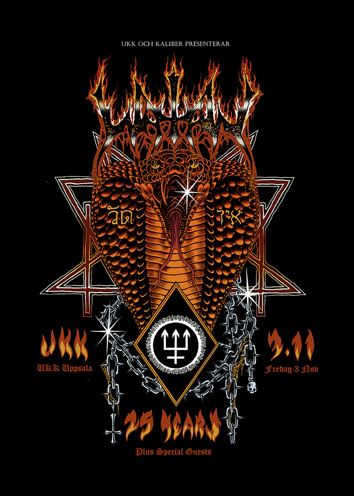 Watain – 25 Year Anniversary Show - Uppsala Konsert & Kongress